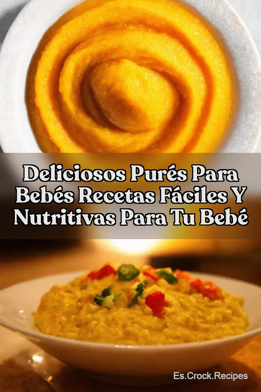 Purés para Bebés Fáciles Arcoíris de Sabores Caseros